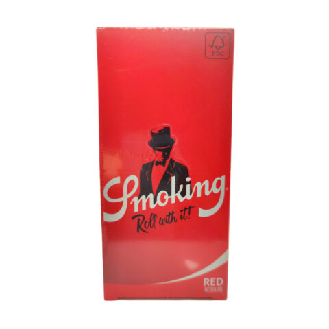 Papel para cigarrillo Smoking Red regular x 50 - RedFum